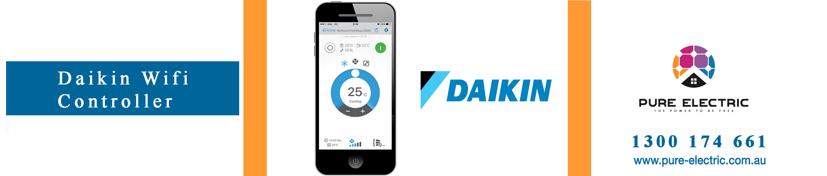Daikin Wifi Controller | Pure Electric